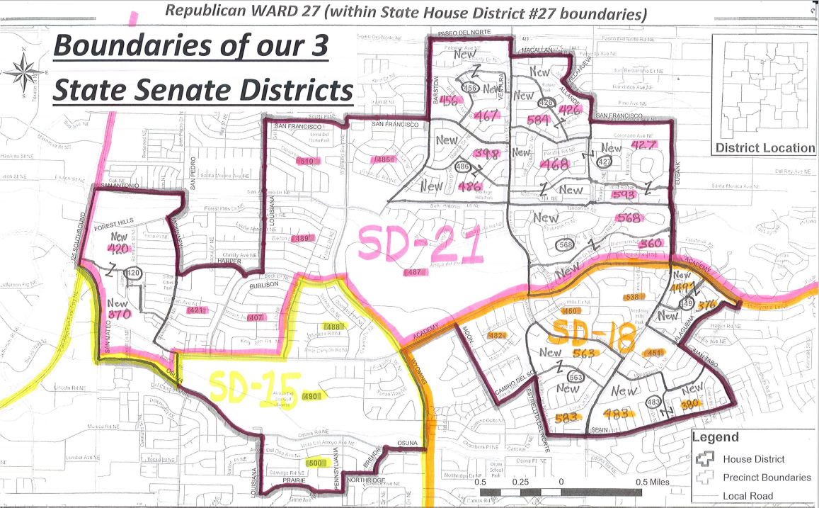 Our 3 State Senate Districts – Sen. Mark Moores, NM District 21 (19 of ...